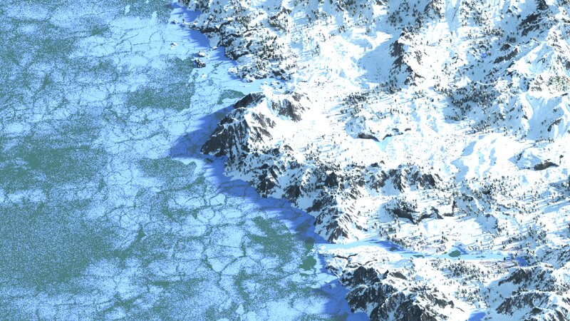 Rich Edge - 5000x7000 | Survival Map 1.16 Minecraft Map