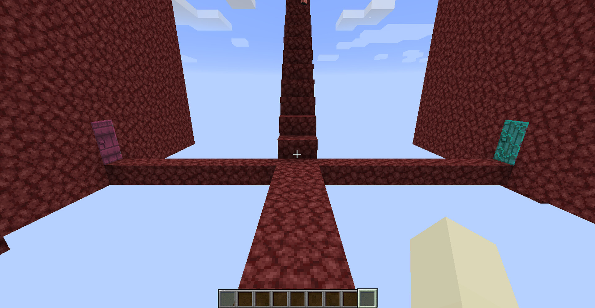 Skyblock, The end of the dragon Minecraft Map