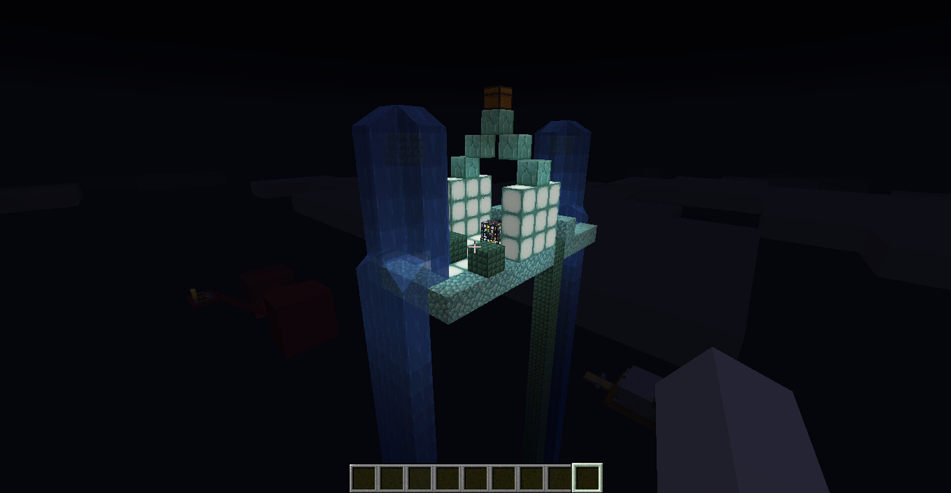 Skyblock, The end of the dragon Minecraft Map