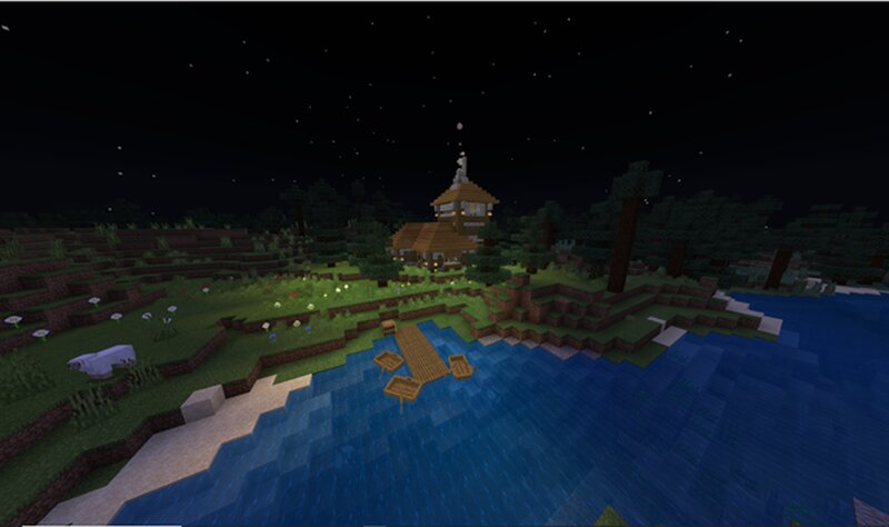 Spruce village Minecraft Map