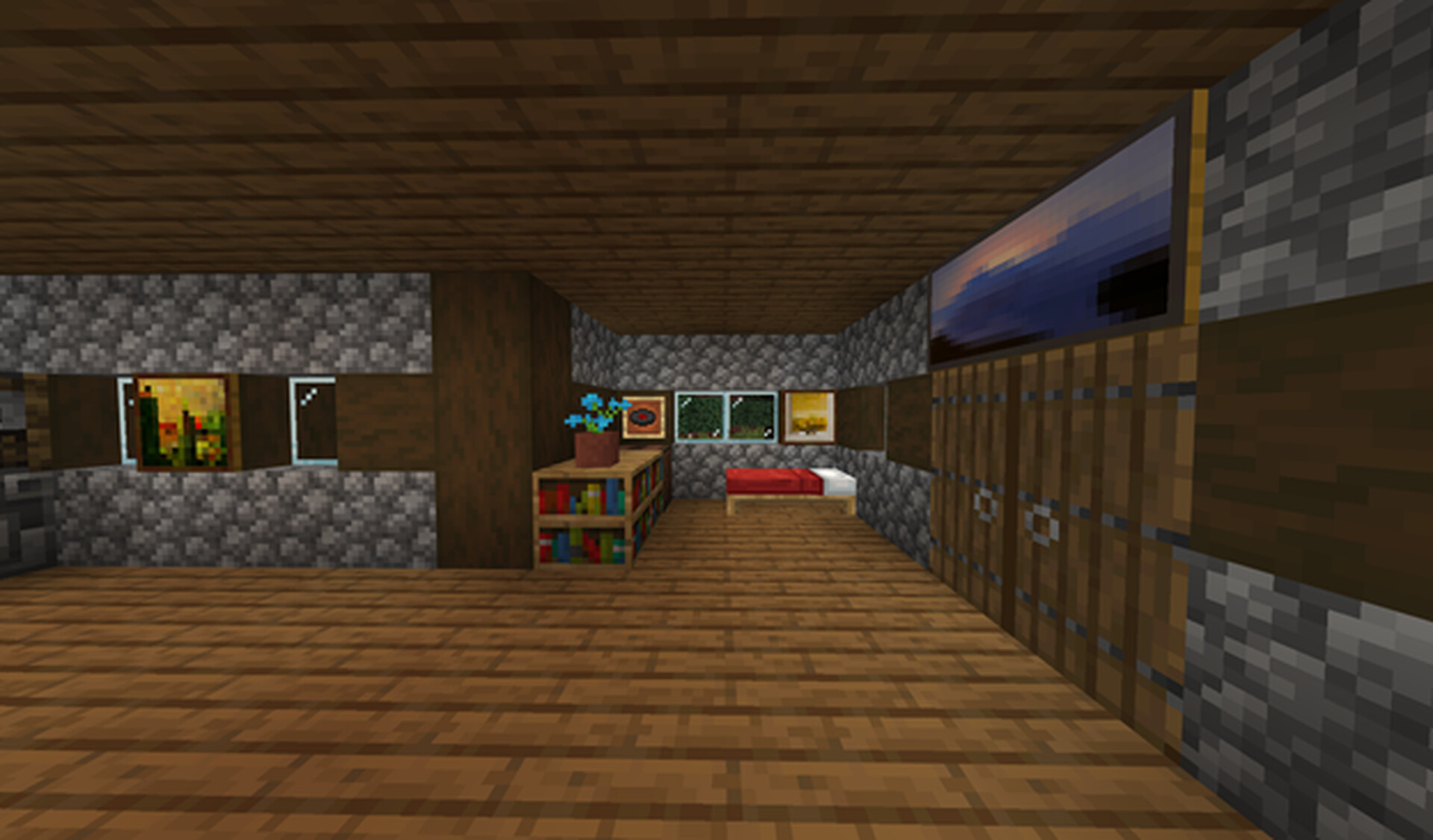 Spruce village Minecraft Map