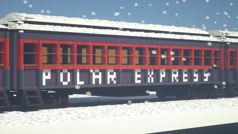 Polar Express Train (PM 1225) Minecraft Map