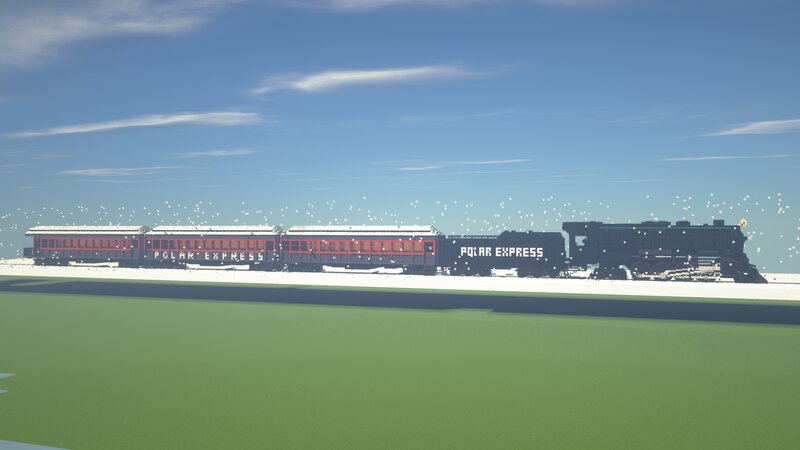 Polar Express Train (PM 1225) Minecraft Map