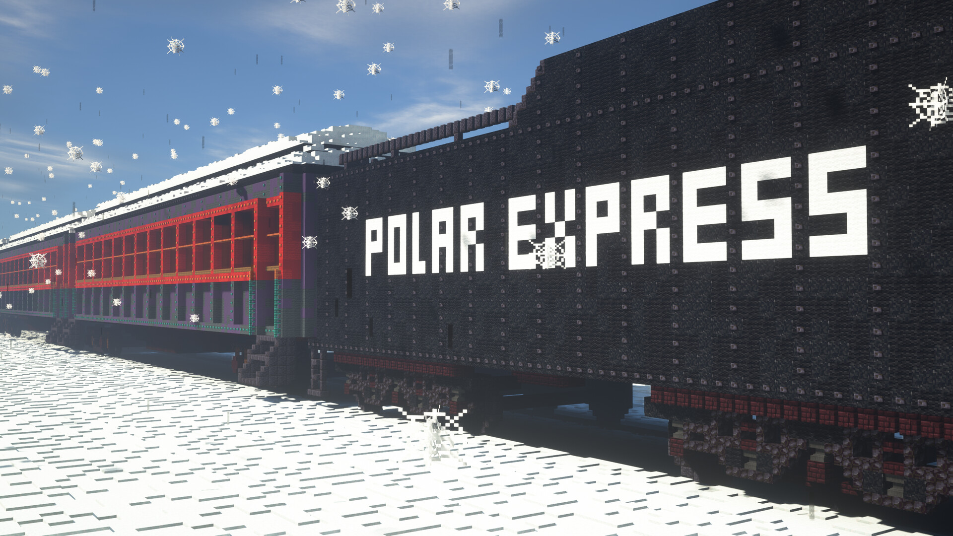 Polar Express Train (PM 1225) Minecraft Map