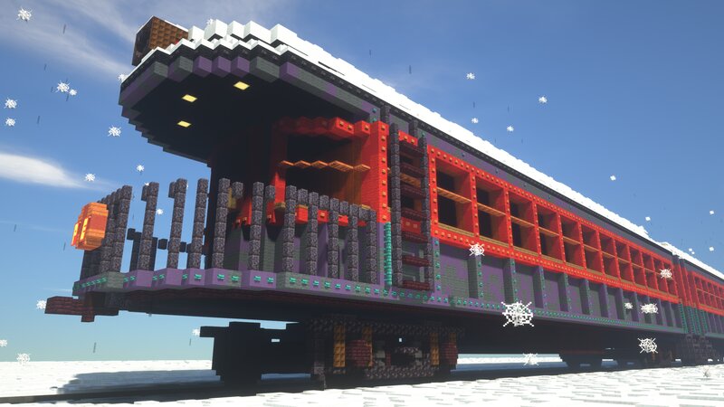 Polar Express Train (PM 1225) Minecraft Map