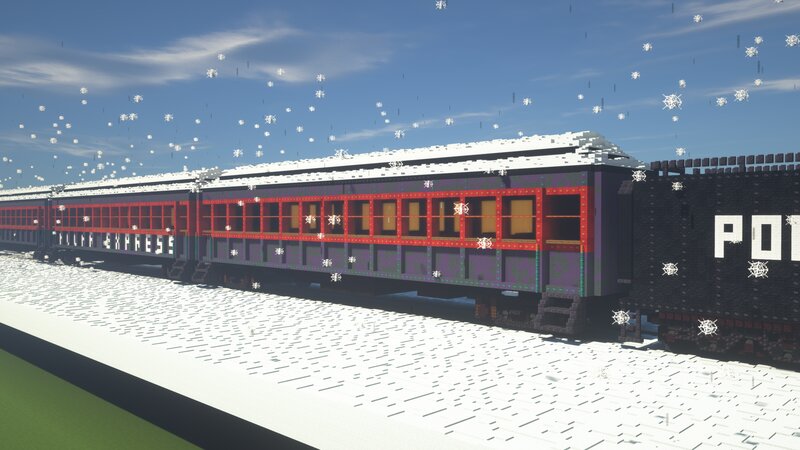 Polar Express Train (PM 1225) Minecraft Map