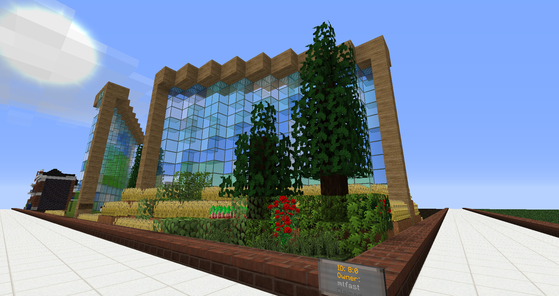 Van Gogh cypress paintings in MineCraft Minecraft Map