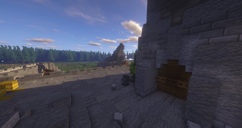 ⚜️Attack on Titan - Utgard Castle - Map Download ! Minecraft Map