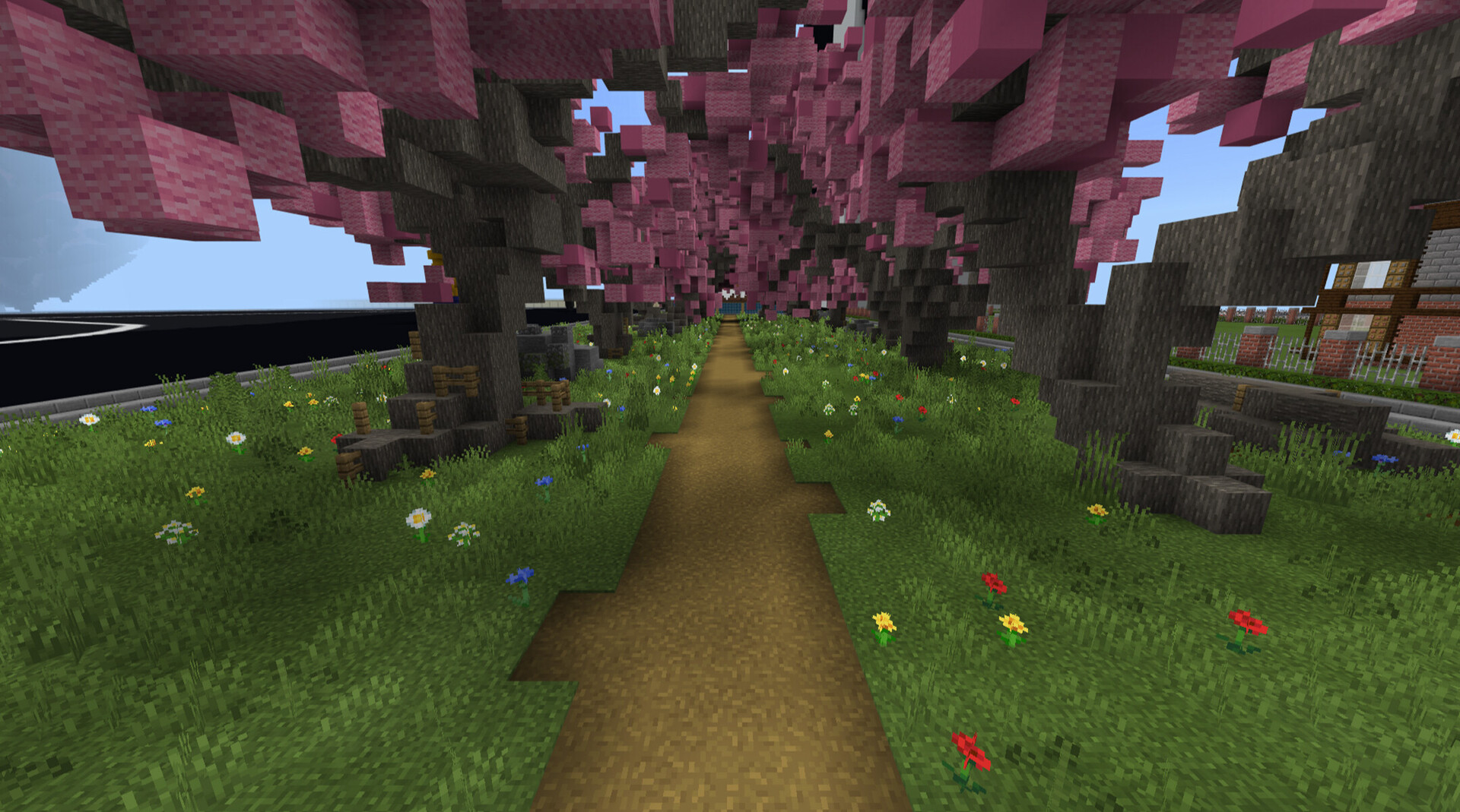 Sakura Arches Minecraft Map