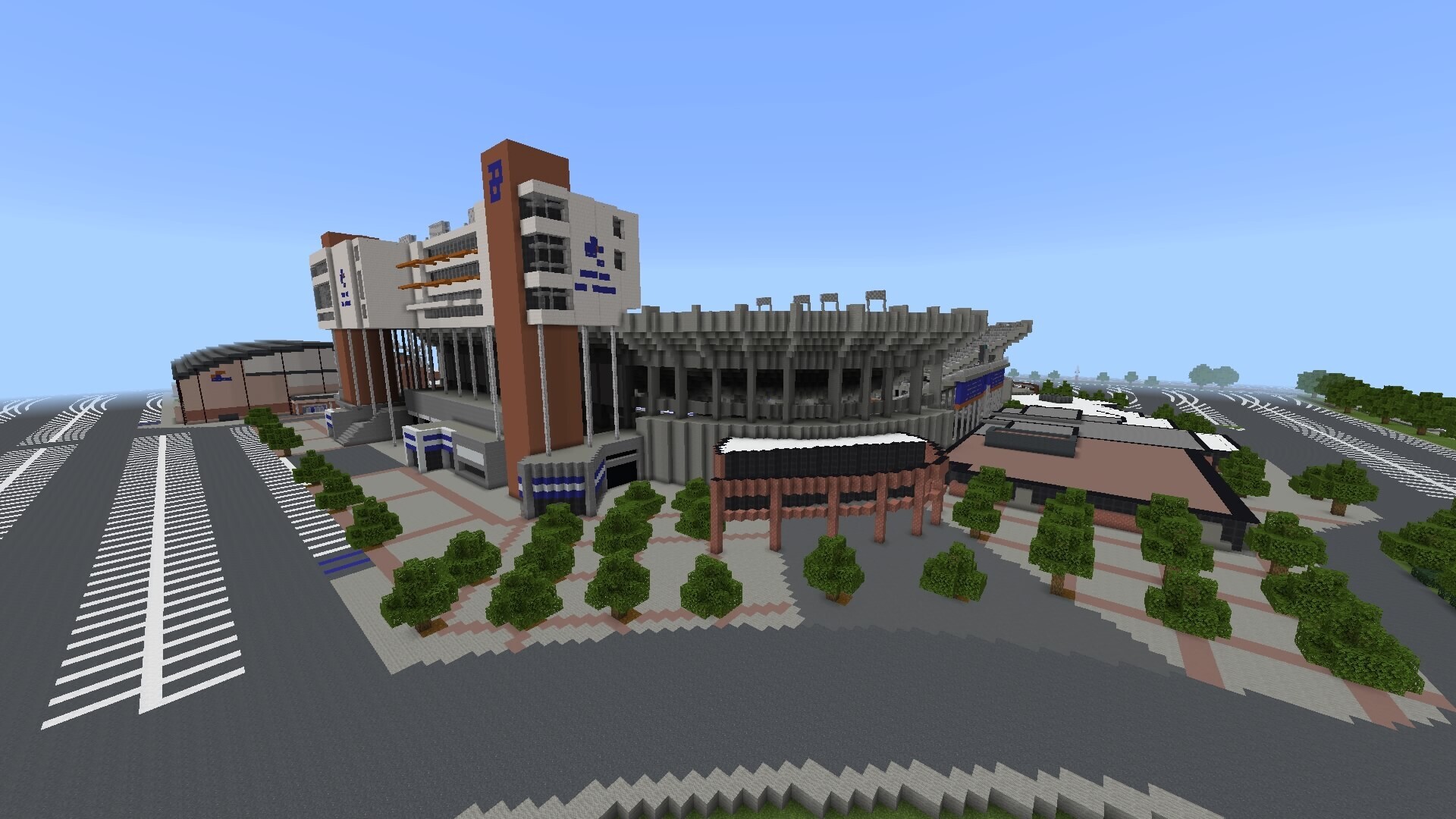 Albertsons Stadium (Boise State) Boise, Idaho Minecraft Map