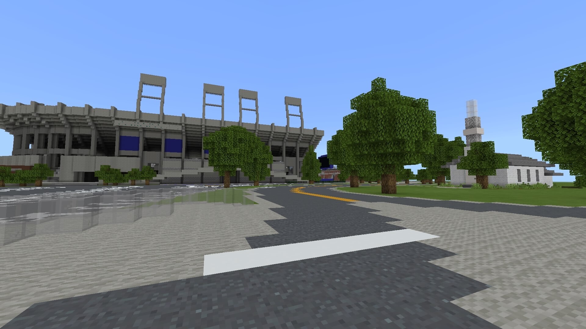 Albertsons Stadium (Boise State) Boise, Idaho Minecraft Map