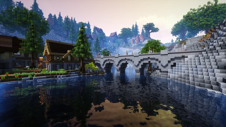 Countryside Lobby Beautiful Spawn Medieval Villages 700x700 Hub ...