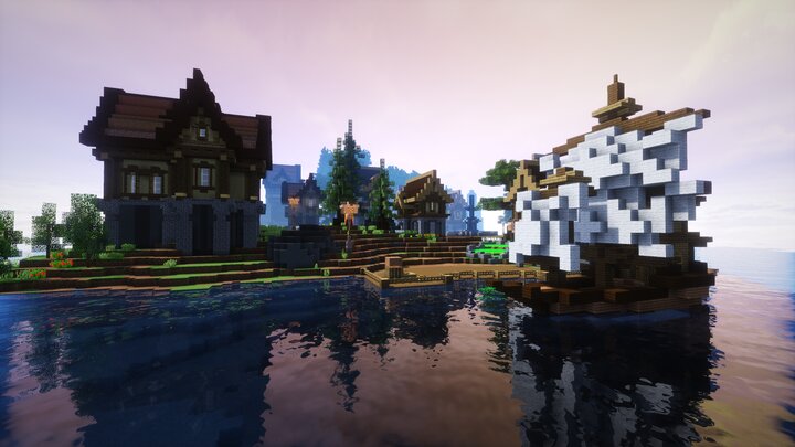 Countryside Lobby Beautiful Spawn Medieval Villages 700x700 Hub ...