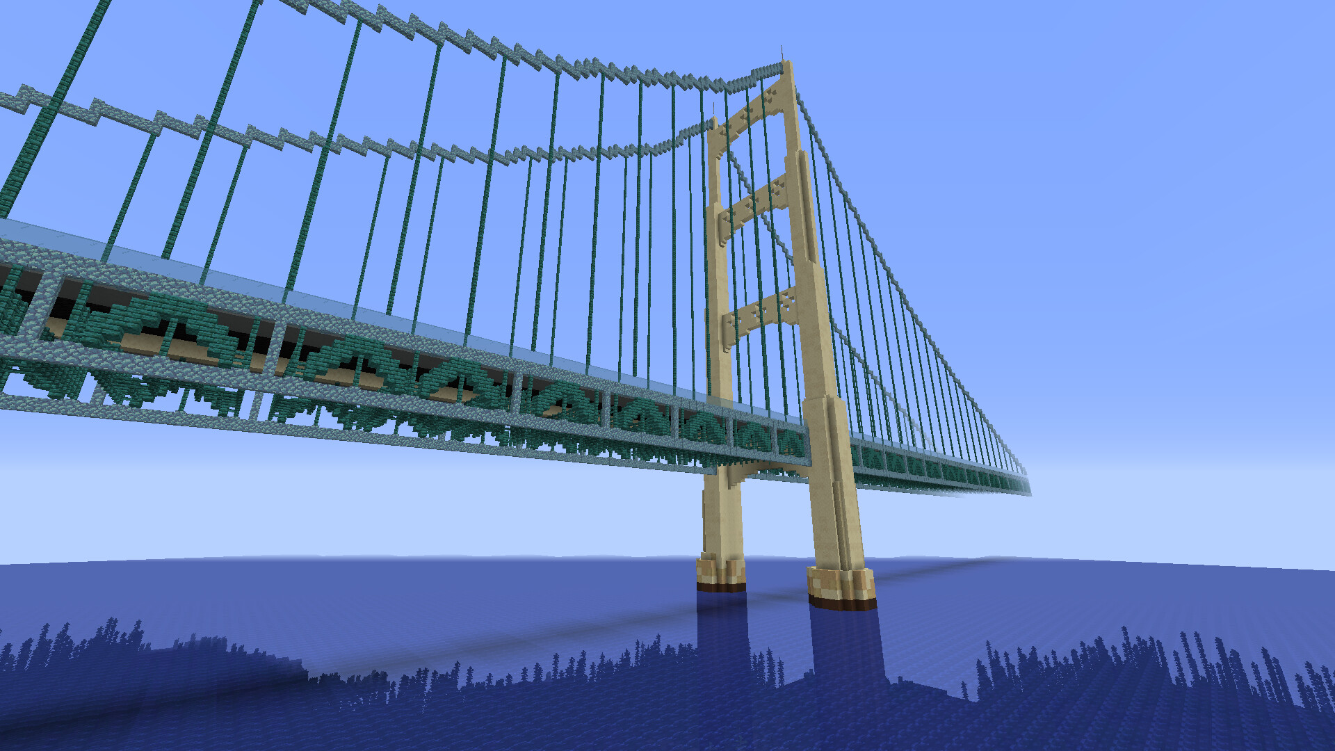 Mackinac Bridge Minecraft Tutorial Minecraft Map