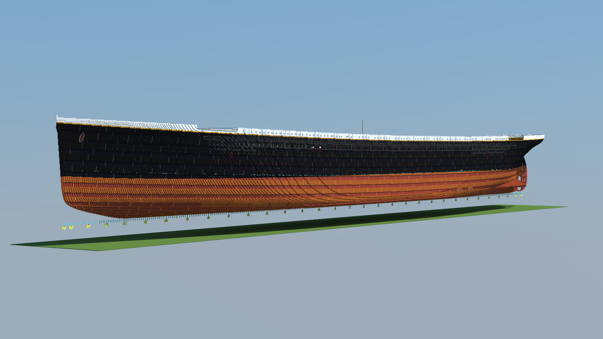 Project "Titanic" in Minecraft 2021! The scale of - 7/1 ! Minecraft Map