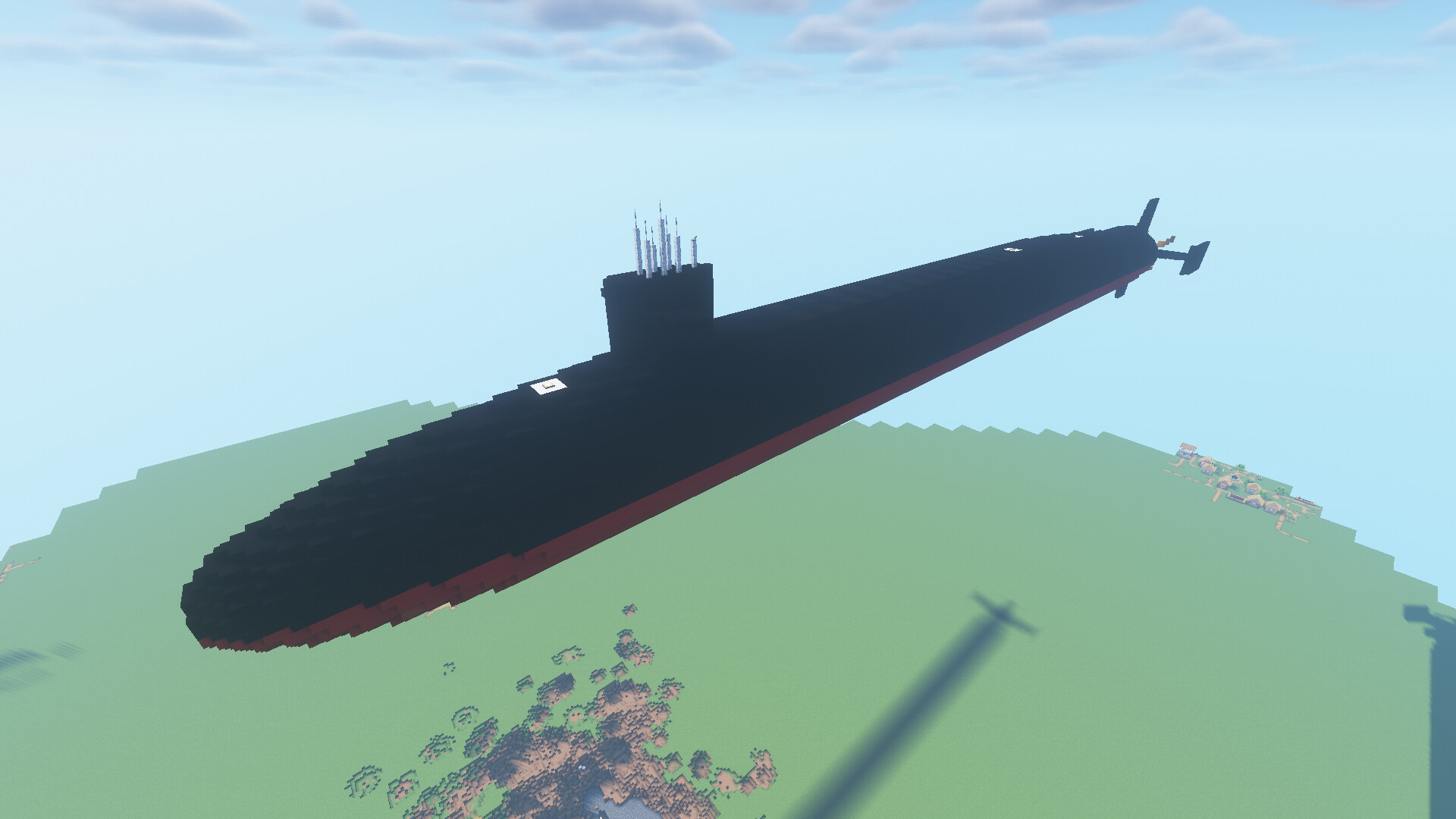 Ohio Class Ballistic Missile Submarine Full Interior Minecraft Map