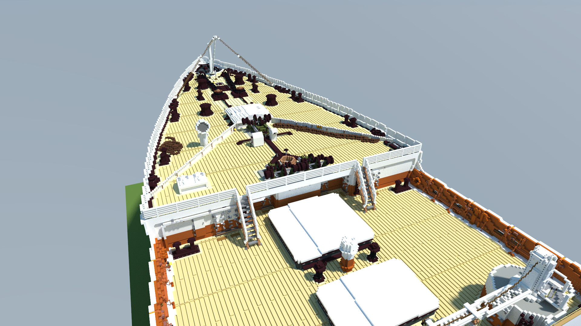 Project "Titanic" in Minecraft 2021! The scale of - 7/1 ! Minecraft Map