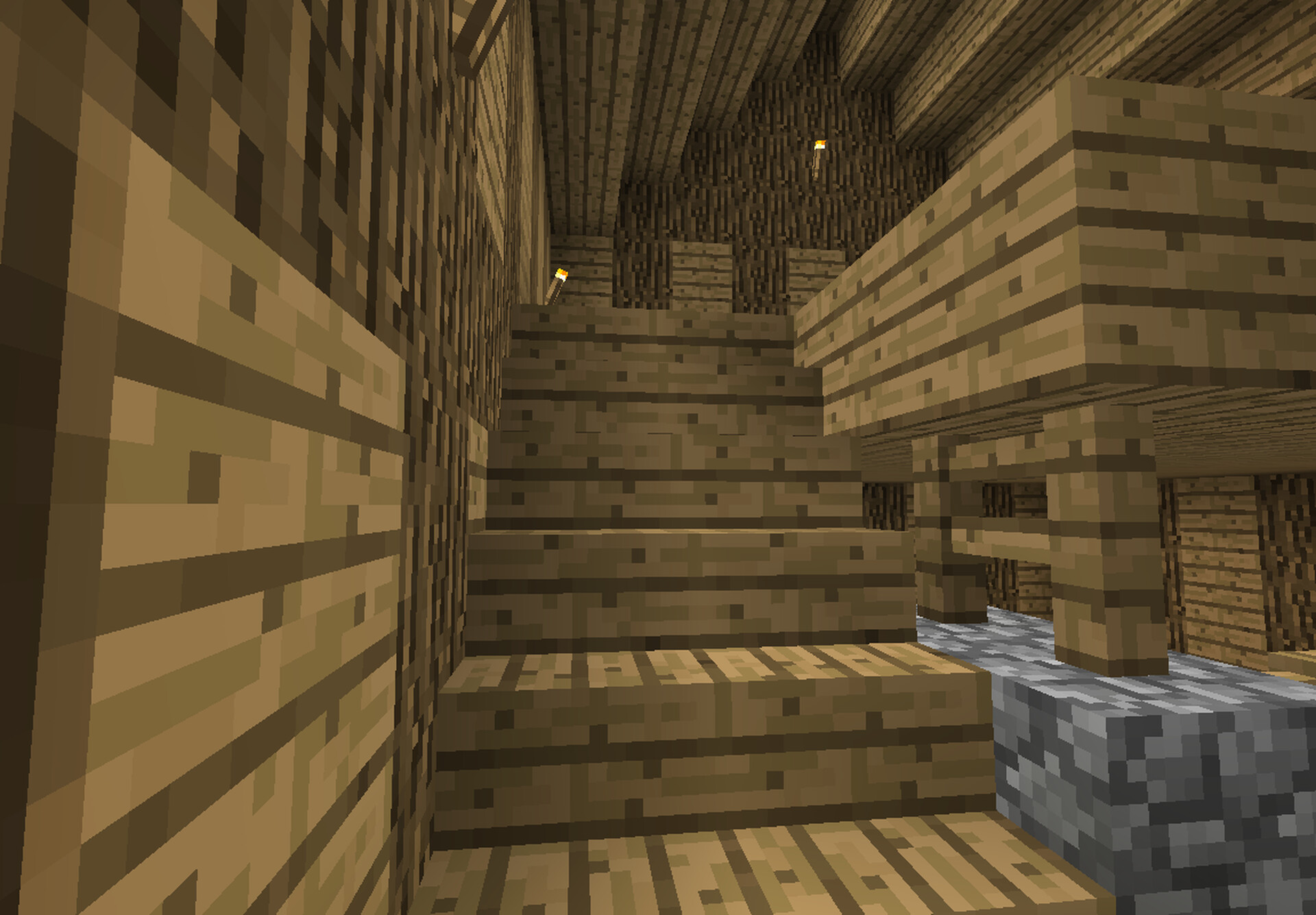 Grande casa de Madeira Minecraft Map