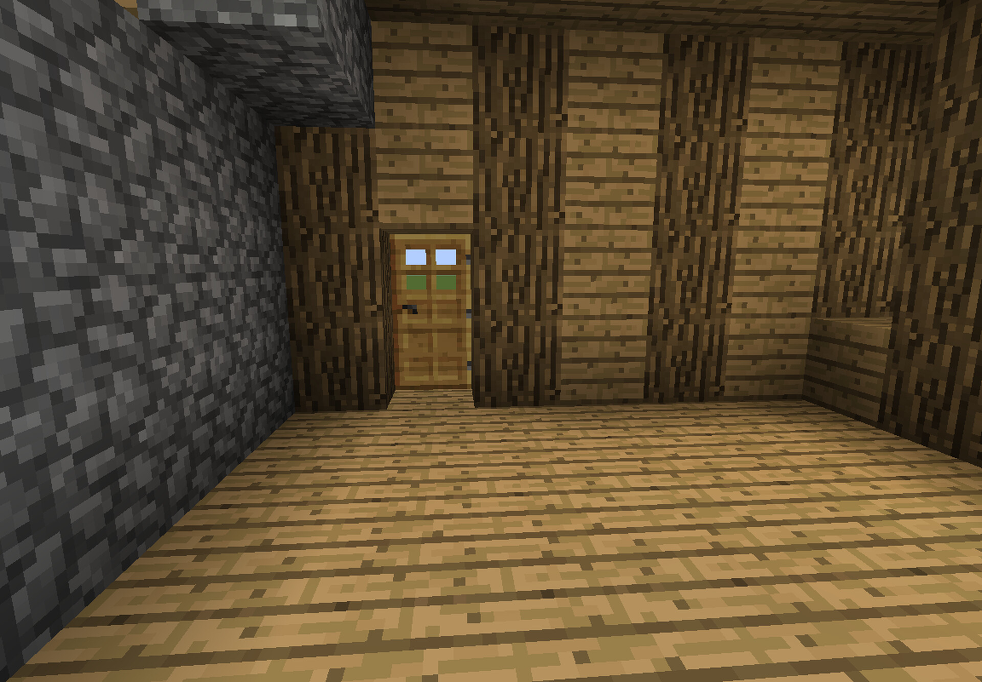 Grande casa de Madeira Minecraft Map