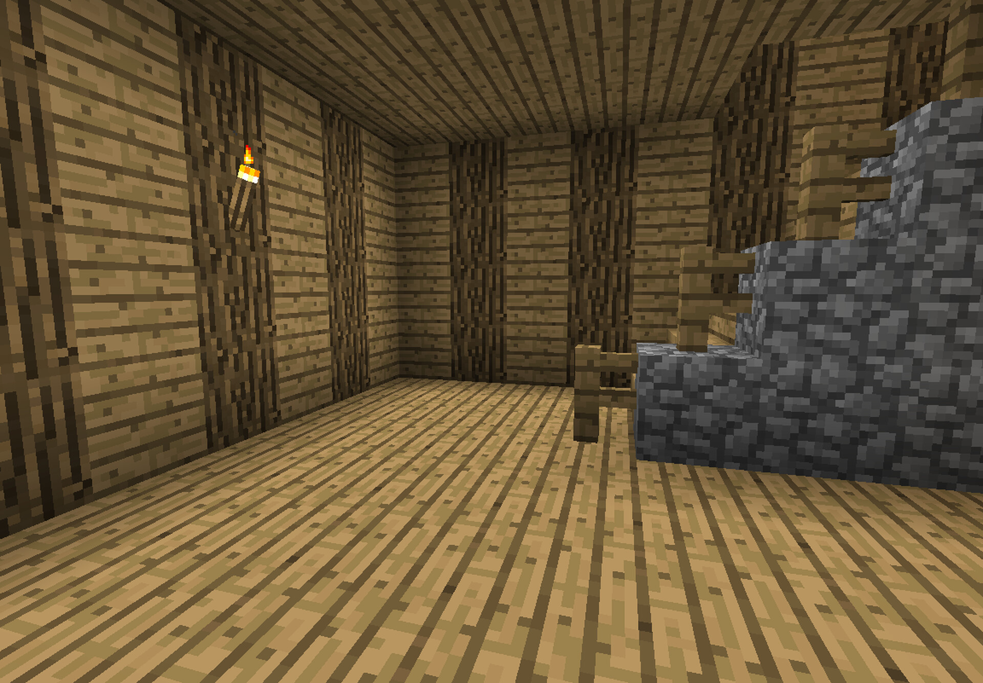 Grande casa de Madeira Minecraft Map