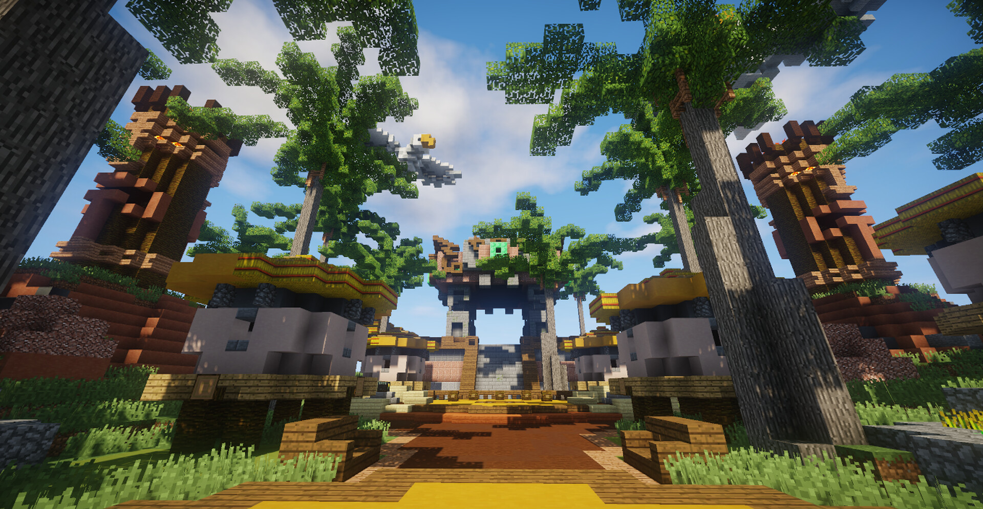 Temple Jungle lobby Moddragon Minecraft Map