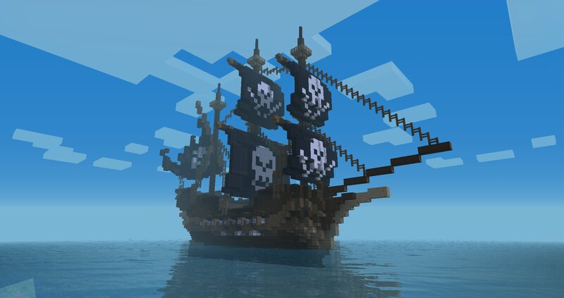 Pirate Ship Minecraft Map