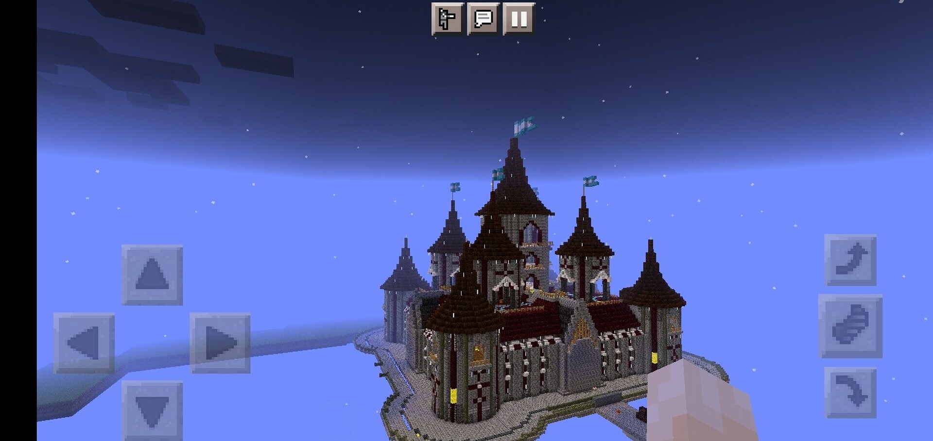 The dark castle (updated) Minecraft Map