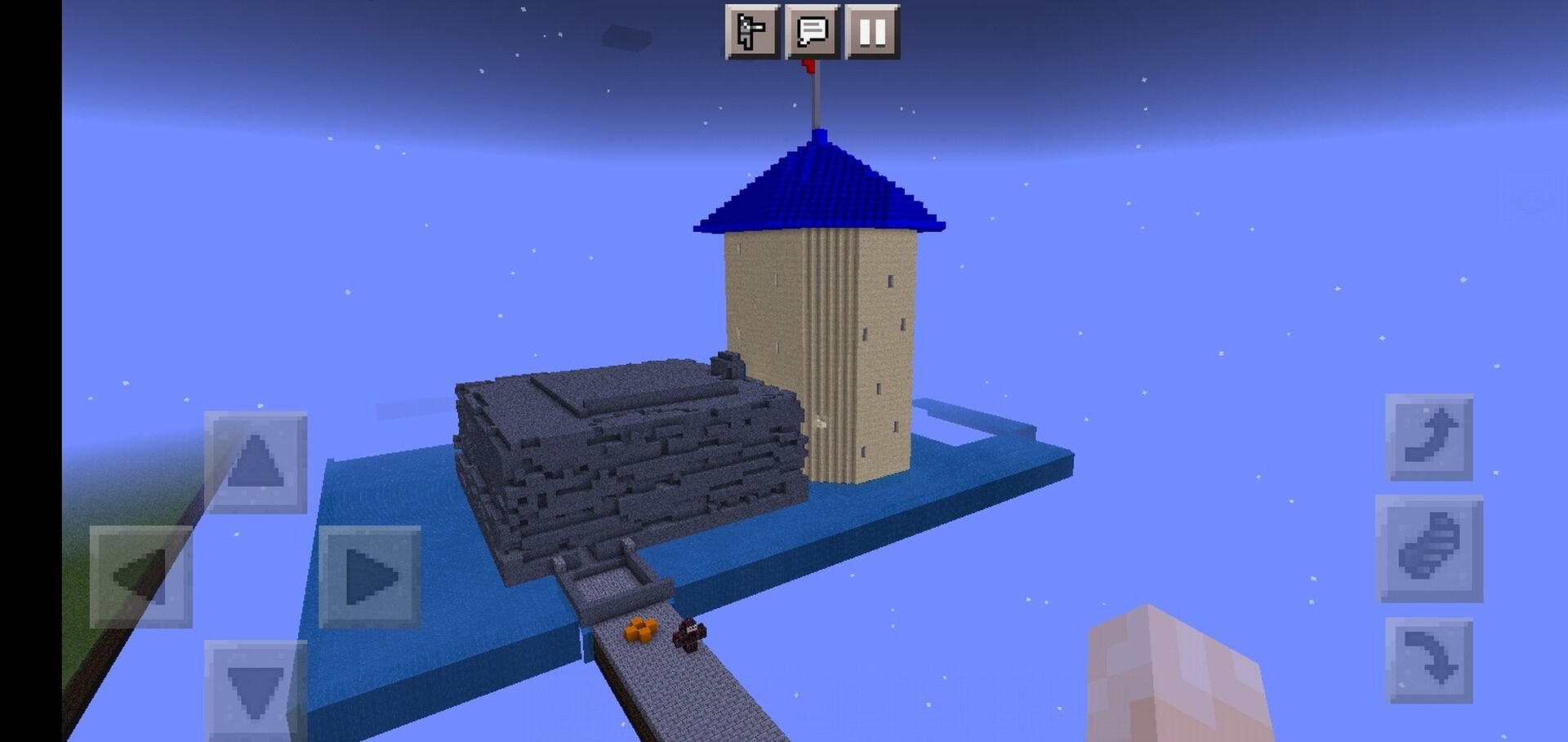 The dark castle (updated) Minecraft Map