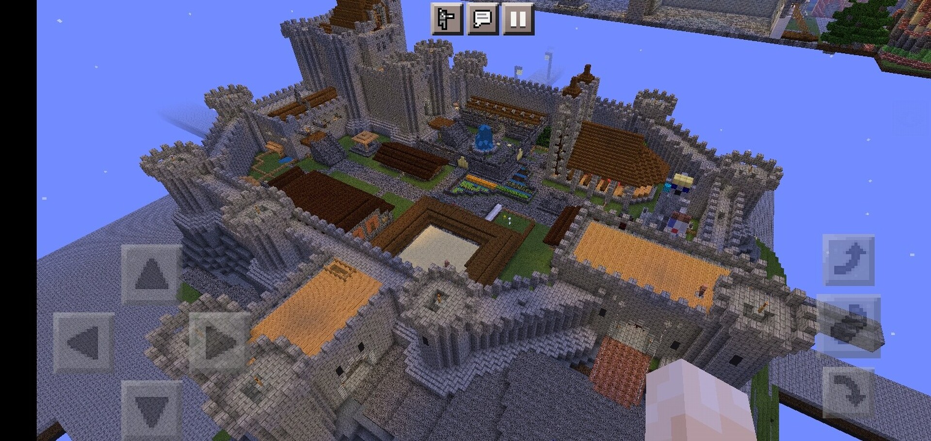 The dark castle (updated) Minecraft Map