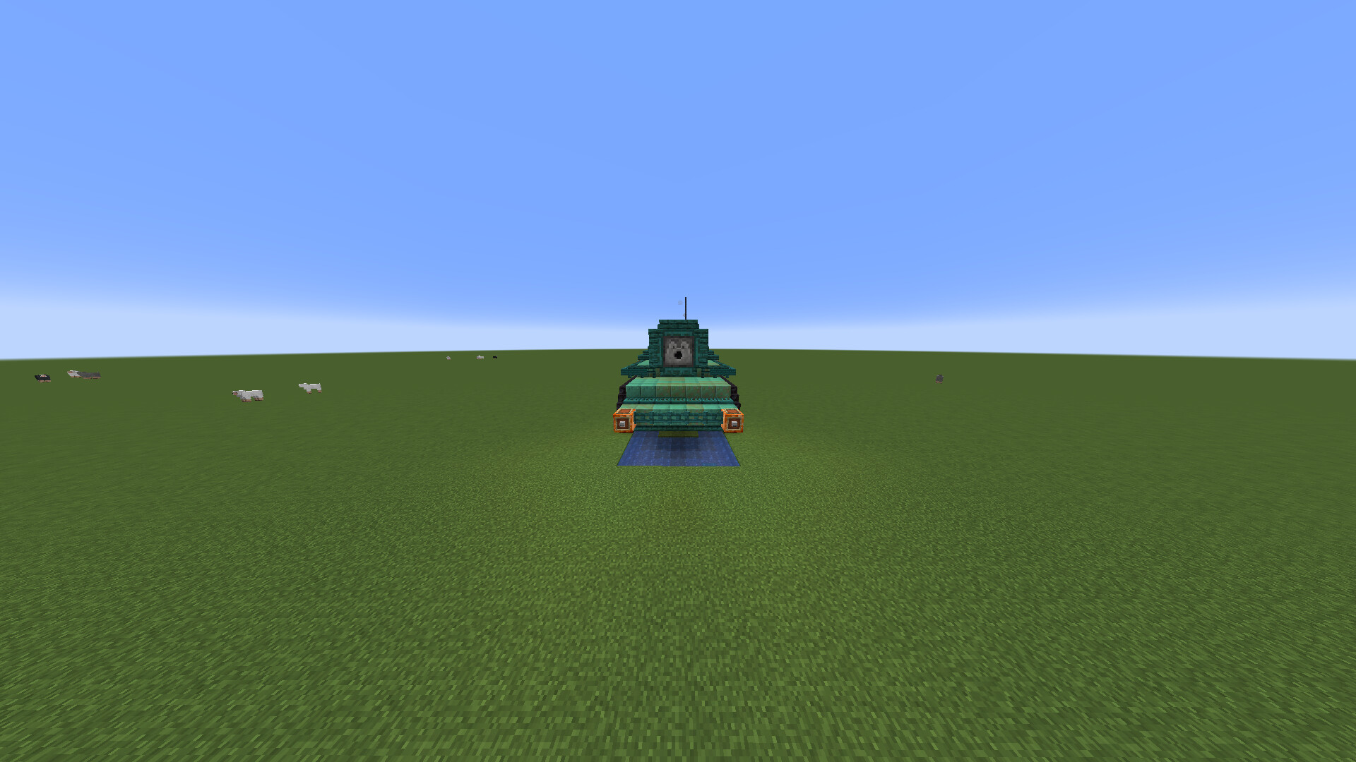 Fictional R-O7 Tank Prototype Minecraft Map