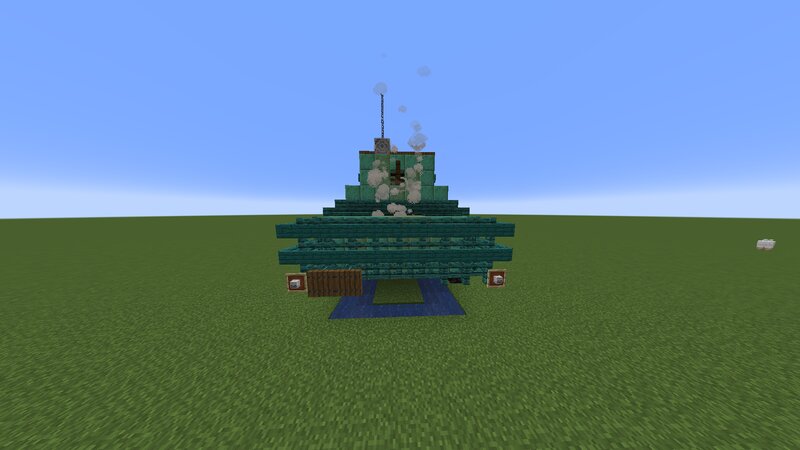 Fictional R-O7 Tank Prototype Minecraft Map