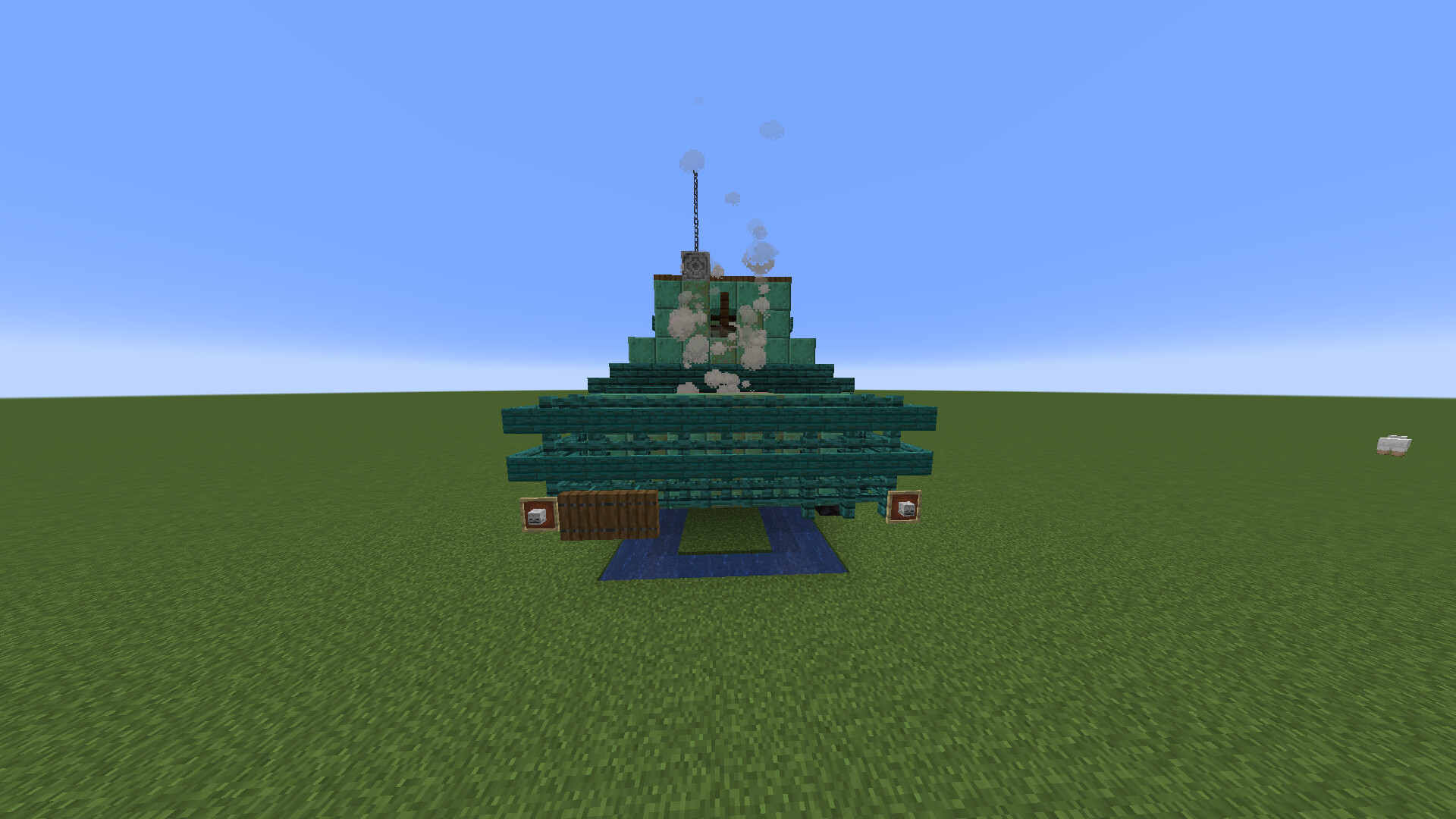 Fictional R-O7 Tank Prototype Minecraft Map