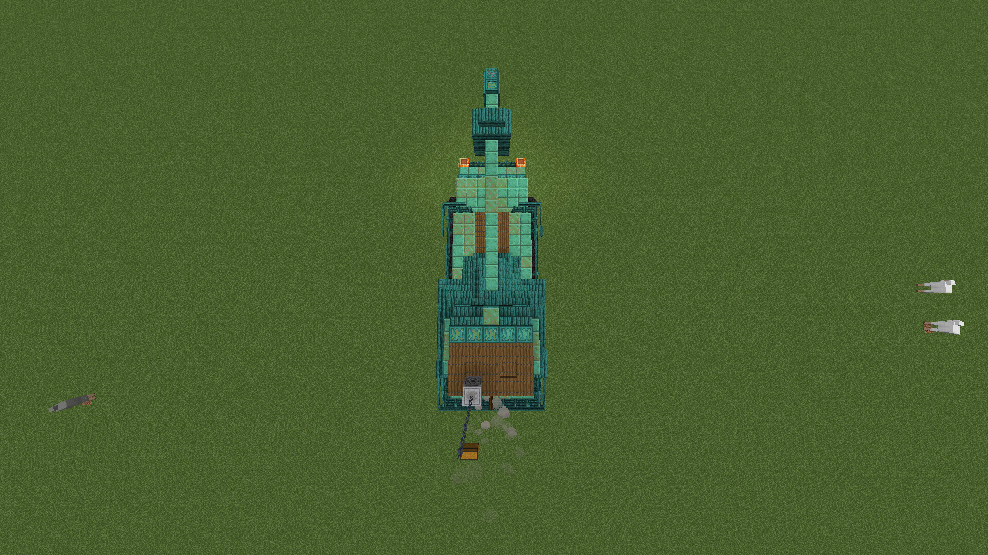 Fictional R-O7 Tank Prototype Minecraft Map