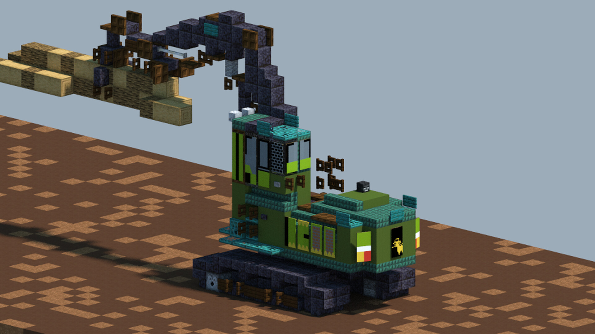 John Deere 2454D, Log Loader [With Download] Minecraft Map