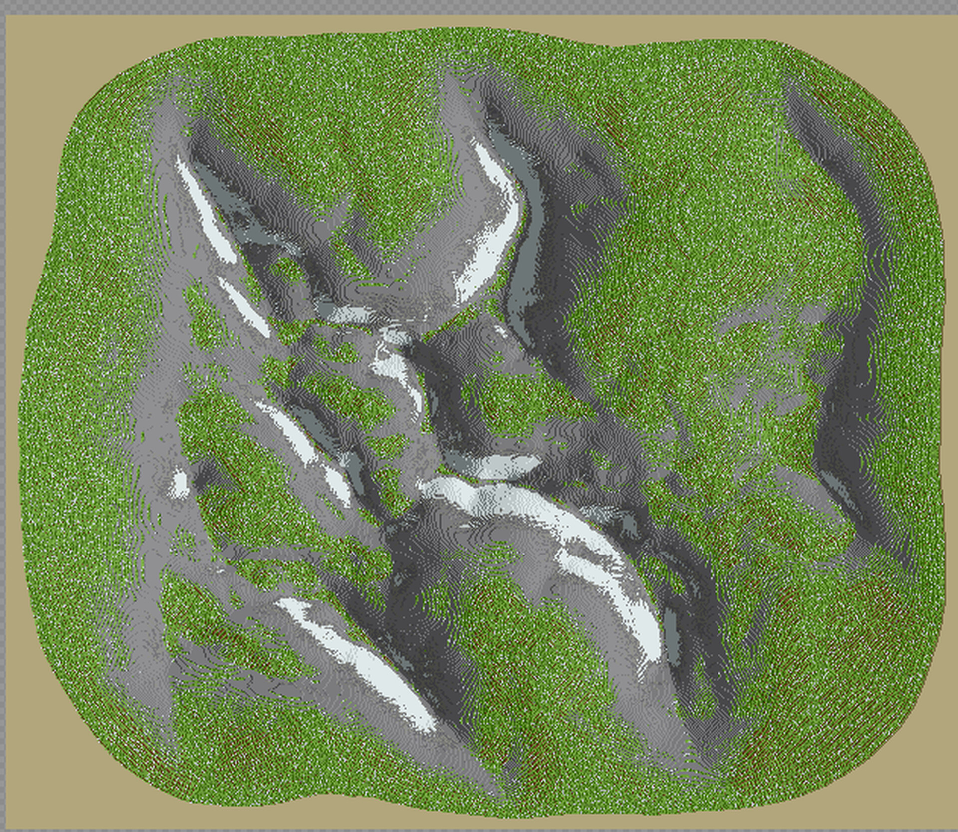 Island 500x500 Minecraft Map