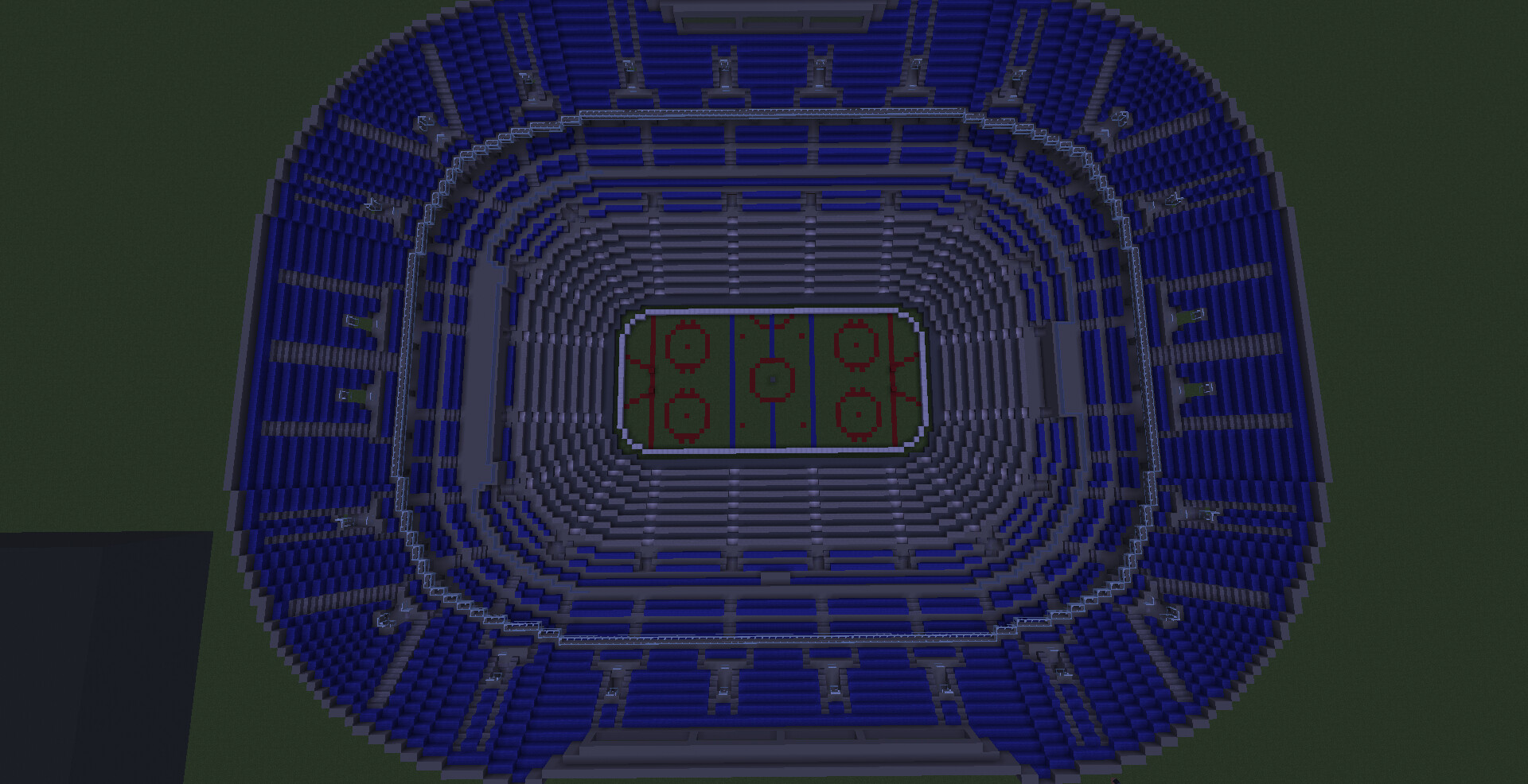 O2 arena Praha Minecraft Map