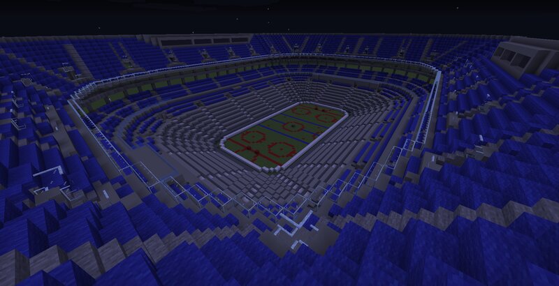 O2 arena Praha Minecraft Map