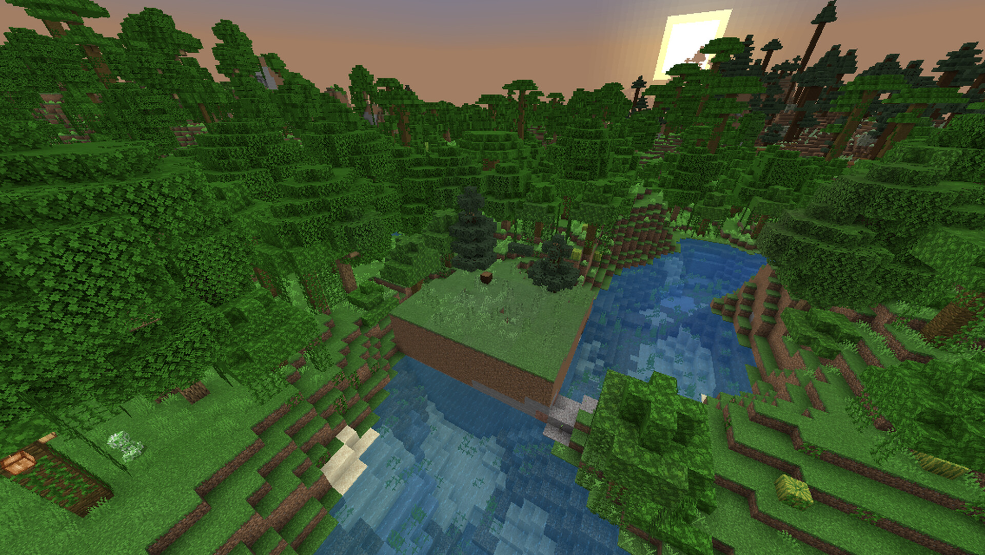 Corrupt survival world 2.0 (1.17) Minecraft Map