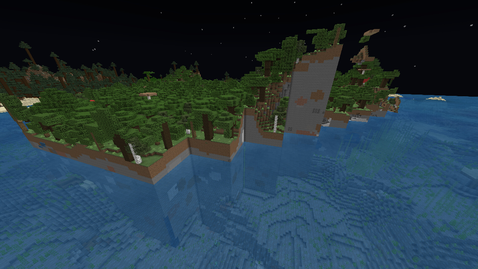 Corrupt survival world 2.0 (1.17) Minecraft Map