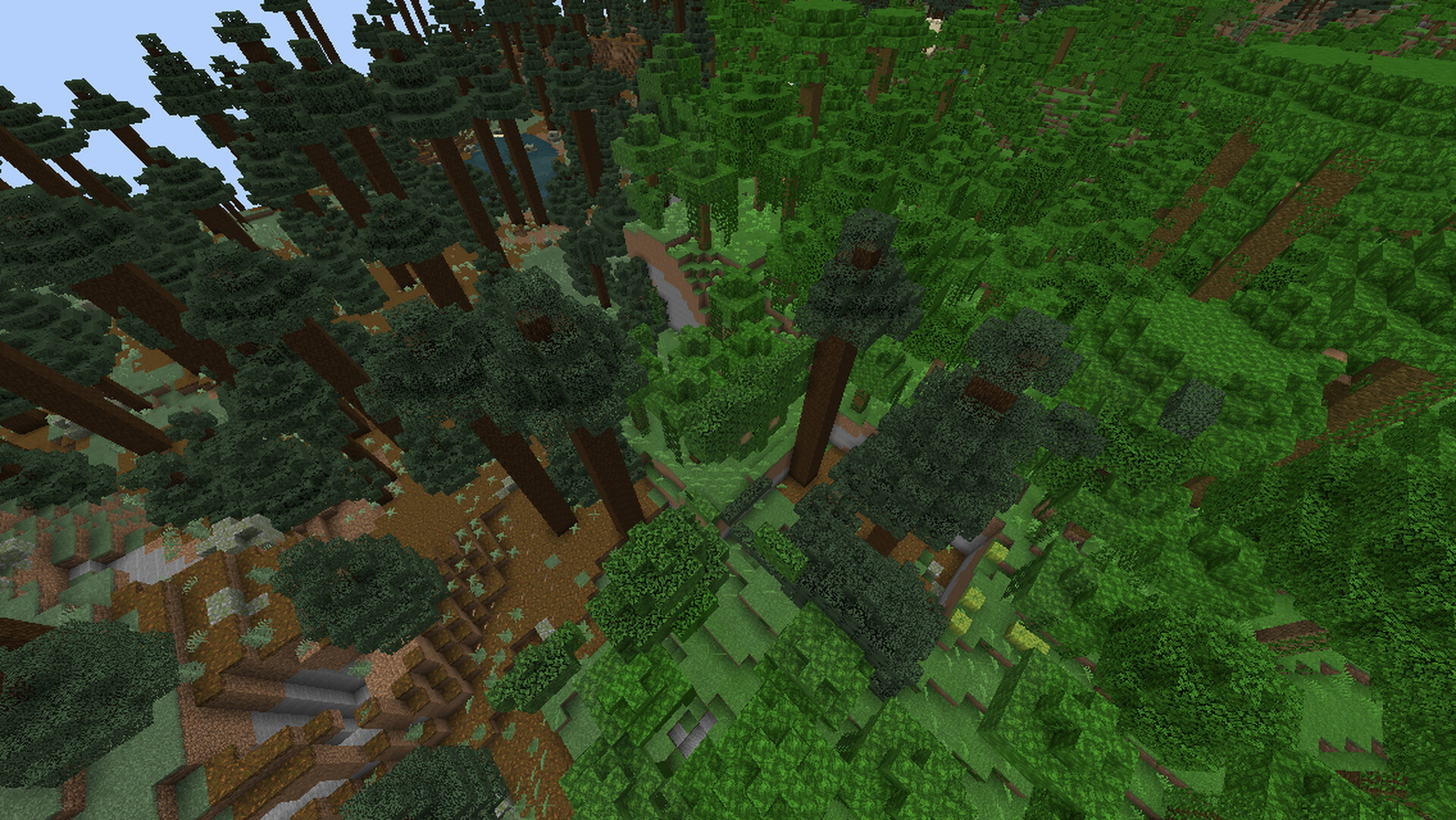 Corrupt survival world 2.0 (1.17) Minecraft Map