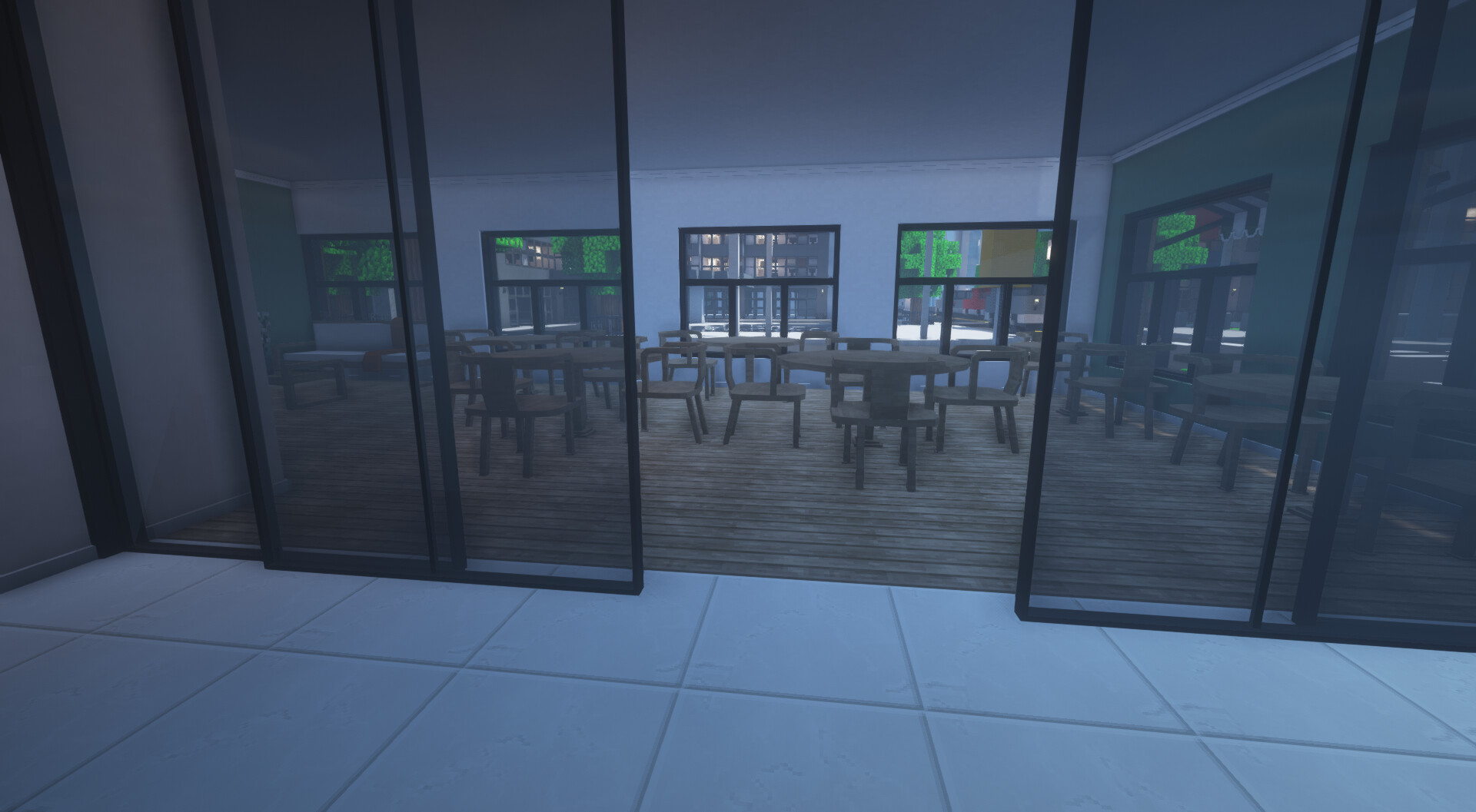 Mod Cafe Build LittleTiles Minecraft Map