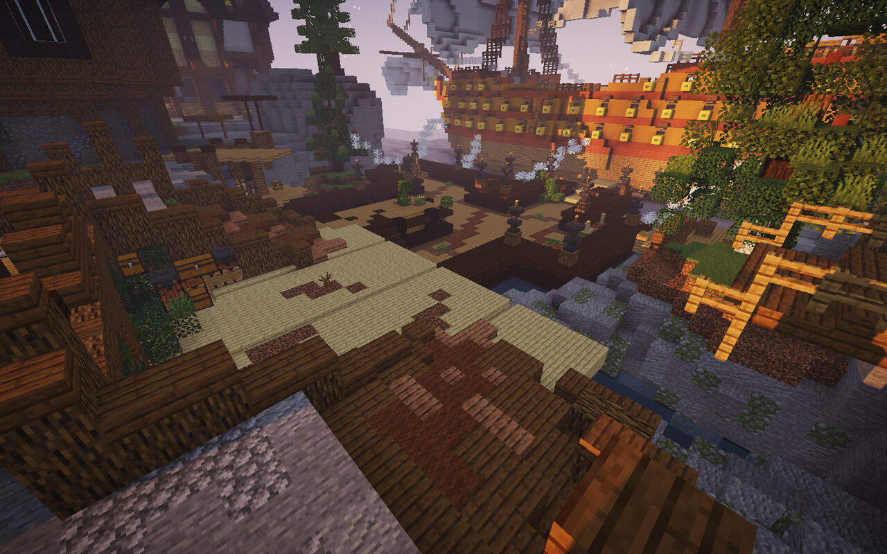 Survival Spawn 200x200 byMamisya Minecraft Map