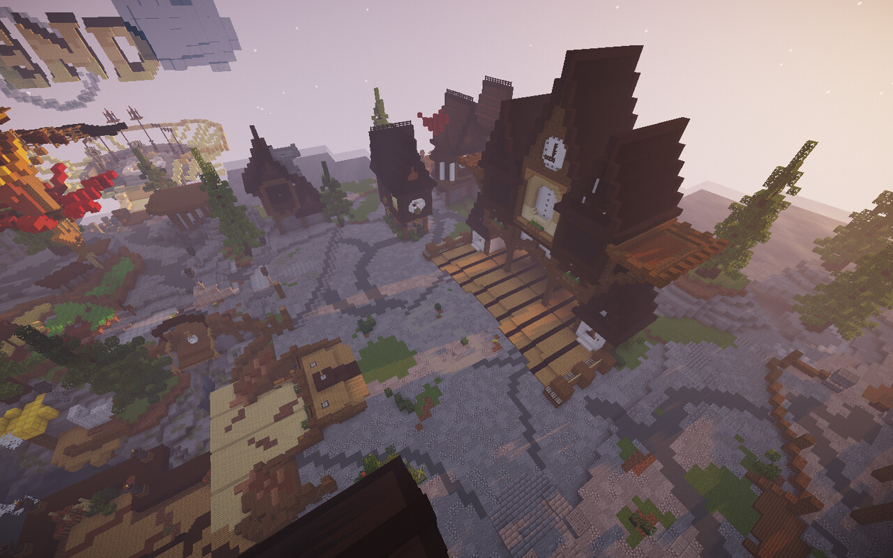 Survival Spawn 200x200 byMamisya Minecraft Map