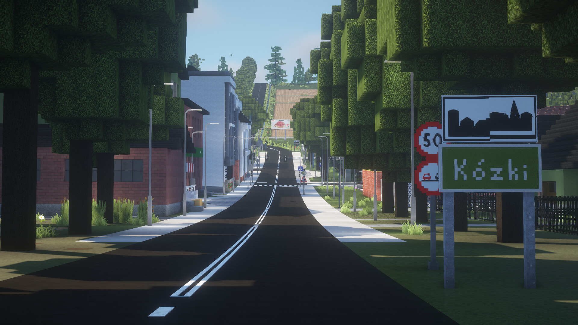 Poland Village Kózki 1.12.2 with mods DOWNLOAD Minecraft Map