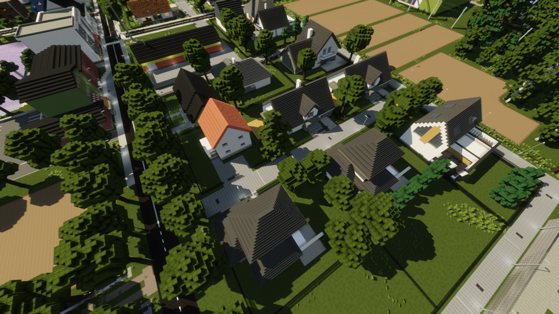 Poland Village Kózki 1.12.2 with mods DOWNLOAD Minecraft Map