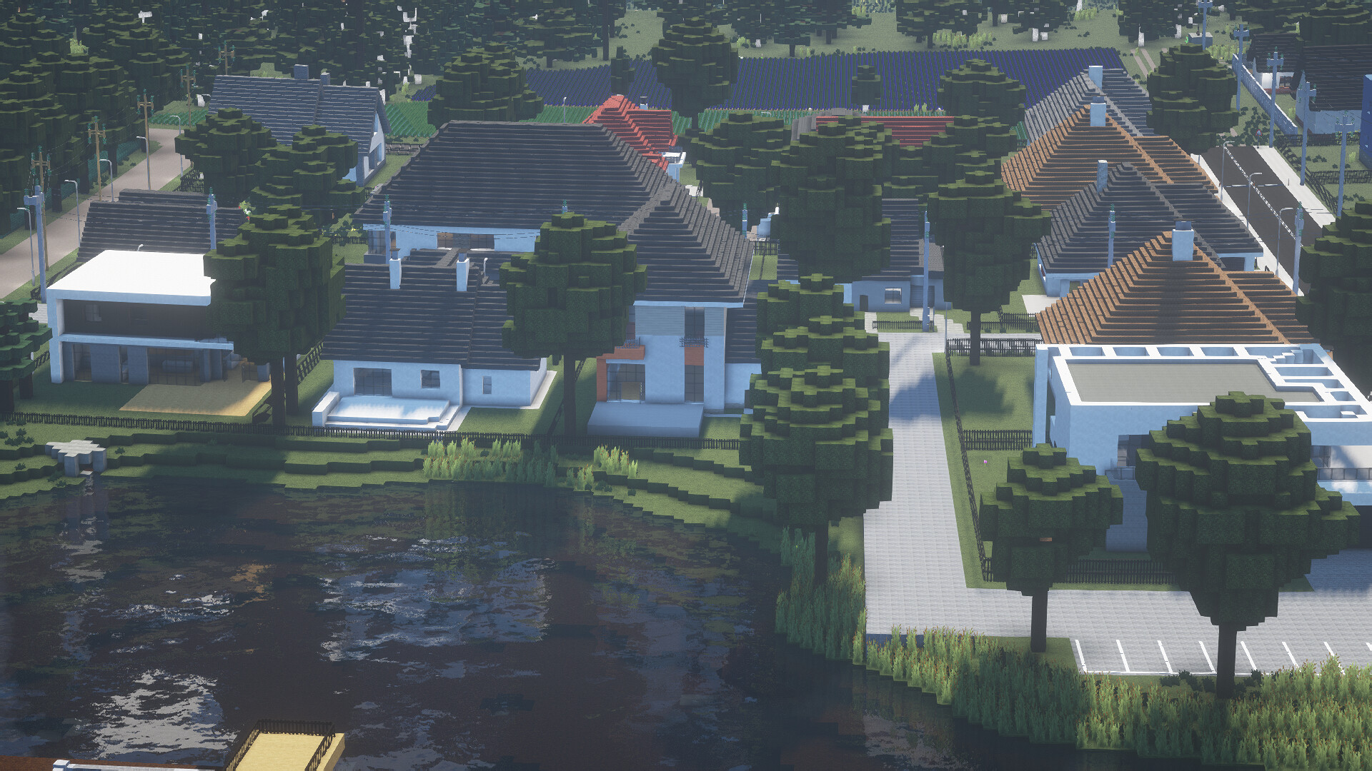 Poland Village Kózki 1.12.2 with mods DOWNLOAD Minecraft Map
