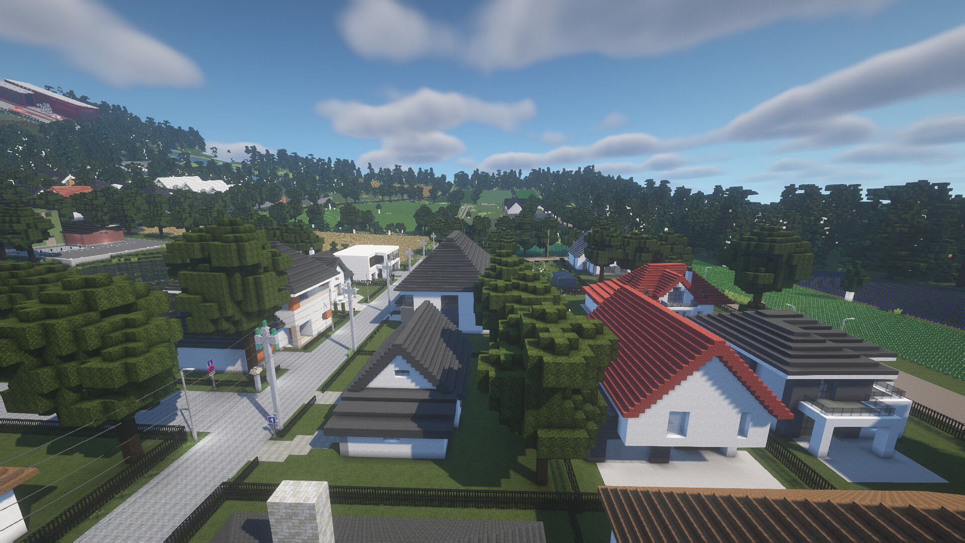 Poland Village Kózki 1.12.2 with mods DOWNLOAD Minecraft Map