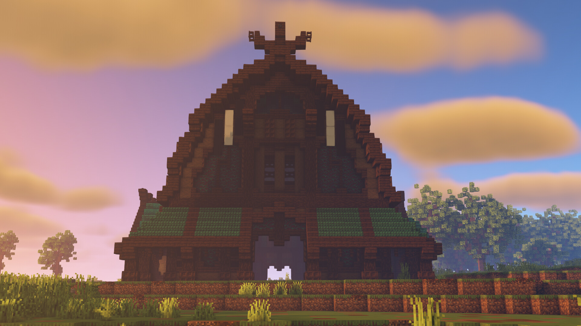 Viking Longhouse [UNDECORATED] Minecraft Map