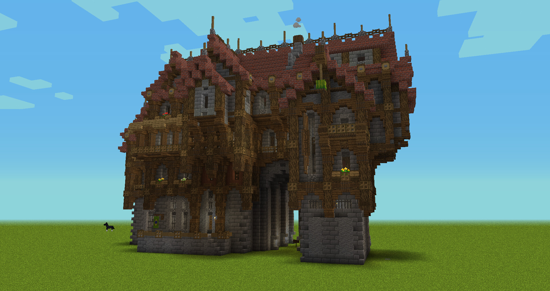 "Build in your Style" Minecraft Map