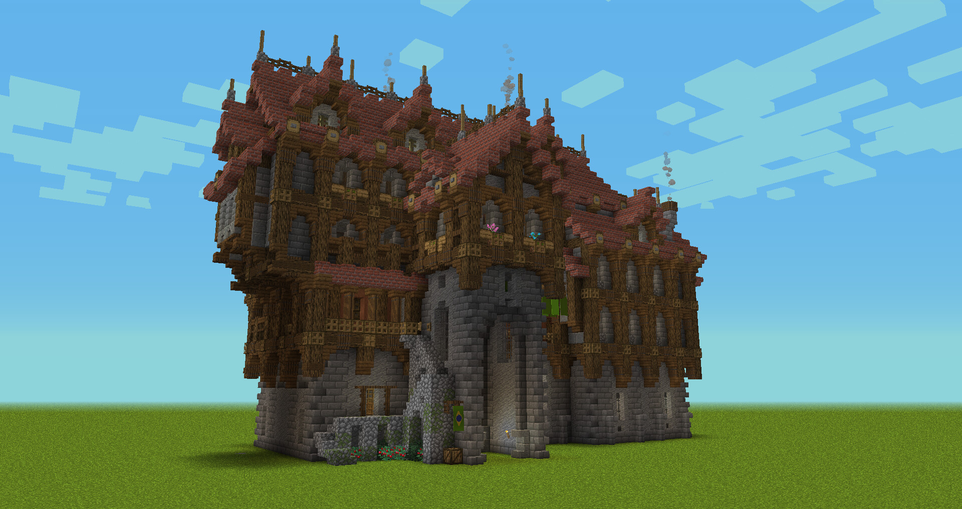 "Build in your Style" Minecraft Map